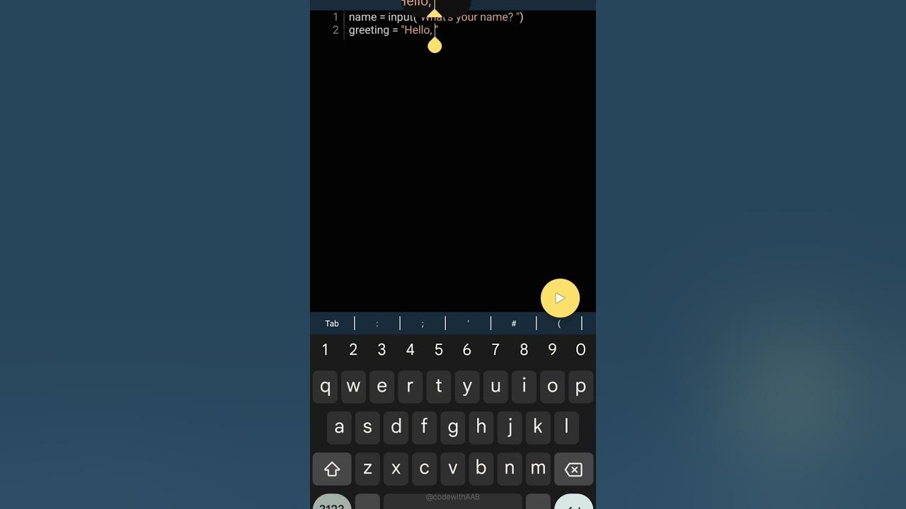 Python Basic Program Using Strings | Variables | concatenation # ...