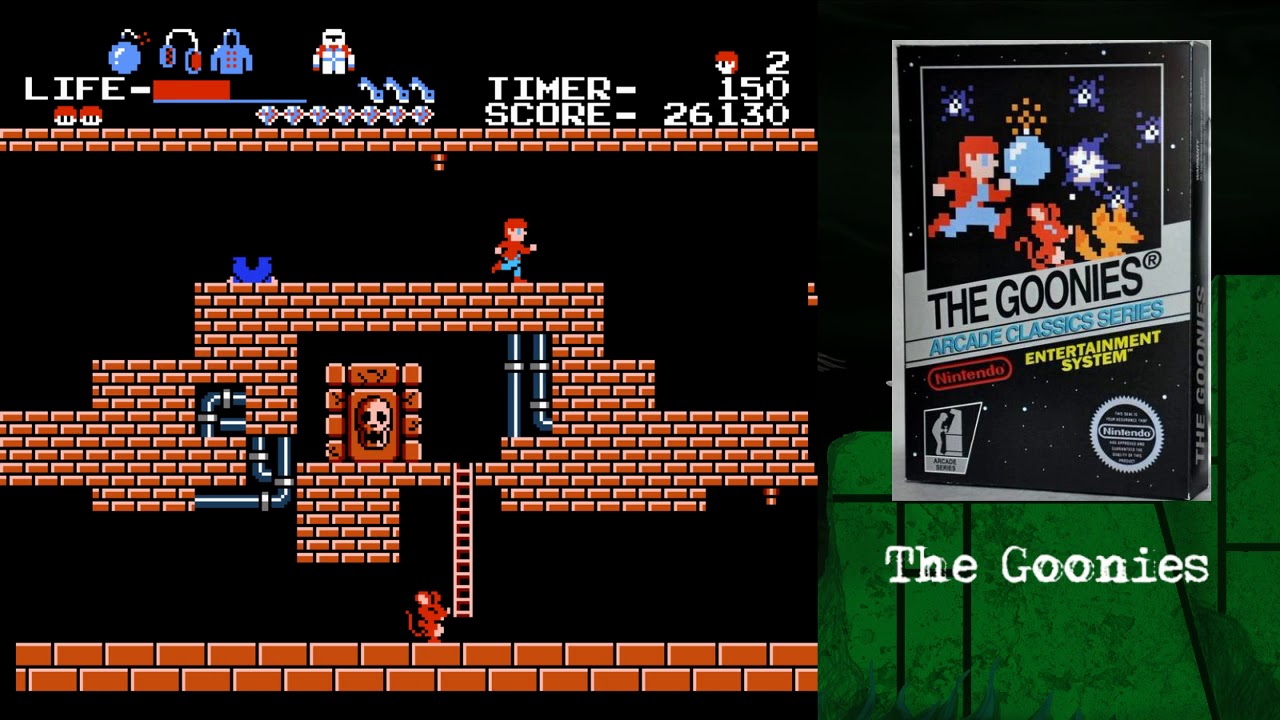 The Goonies (Famicom) - live-stream [2 loops] - YouTube