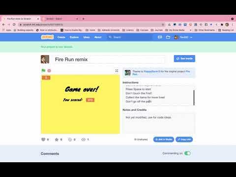 How to share a scratch project - YouTube
