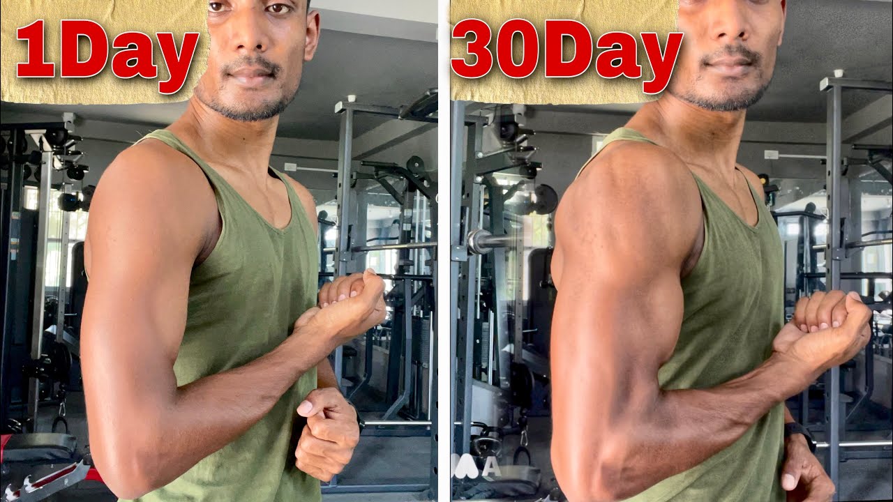 Unlock Insane Arm Gains In 30 Days - Home and Gym Both Workout! (100% ...