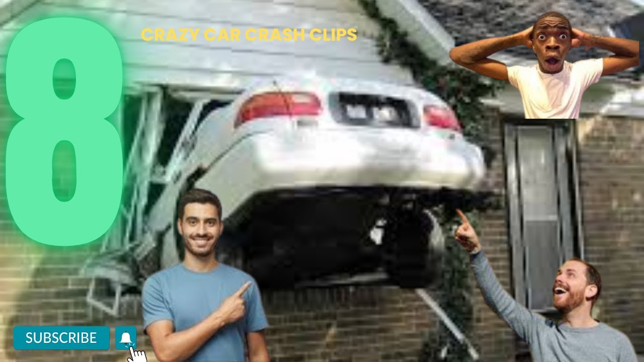 8 of the craziest and funniest car crashes! (Insane clips) - YouTube