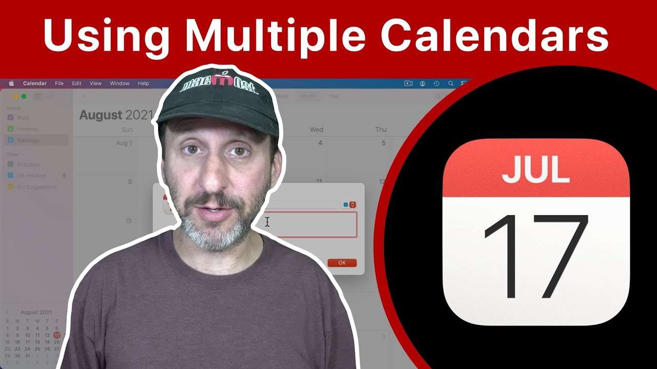Why You Should Be Using Multiple Calendars on Your Mac - YouTube
