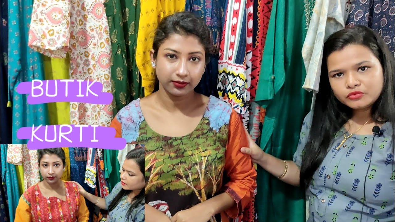 Butik Kurti || All type Butik items wholesale real estate - YouTube