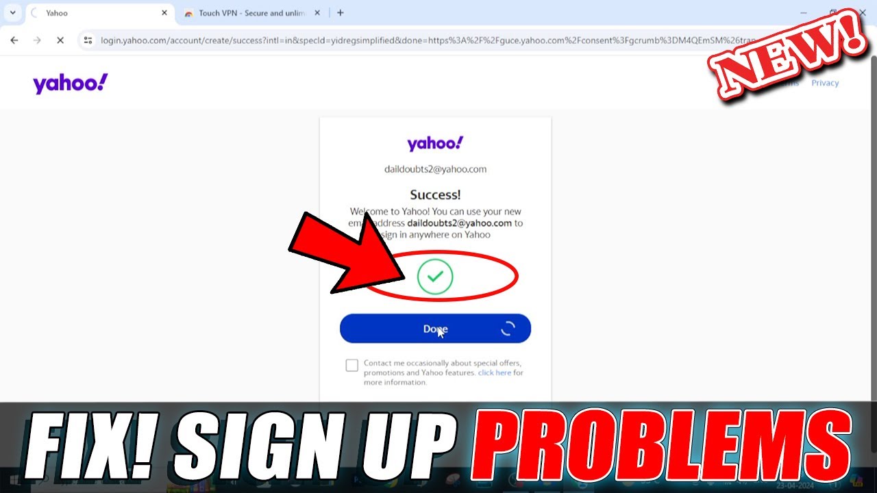 How to Fix! Too Many Failed Attempts while Create a Yahoo Email Account? - YouTube