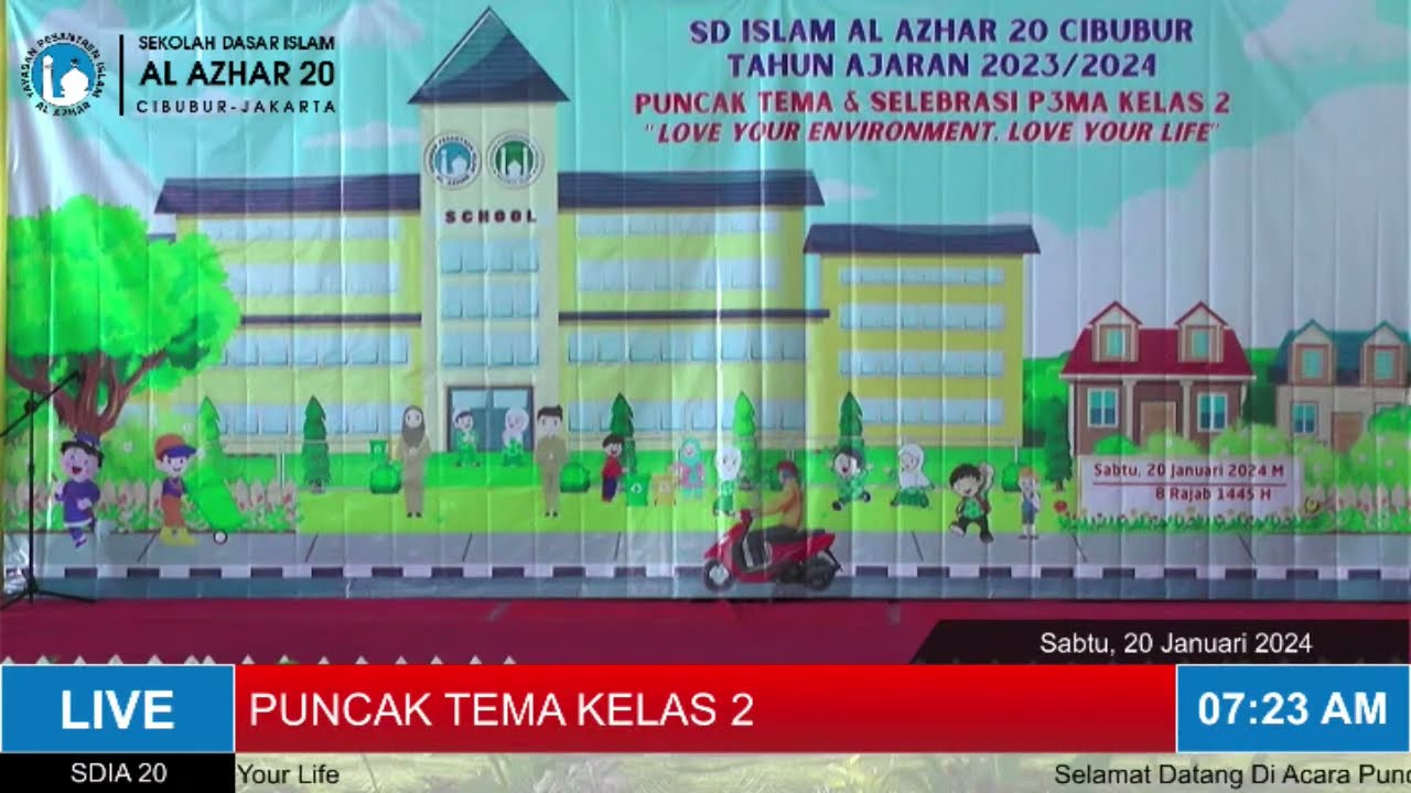 PUNCAK TEMA KELAS 2 SDIA 20 CIBUBUR TP. 2023/2024 - YouTube