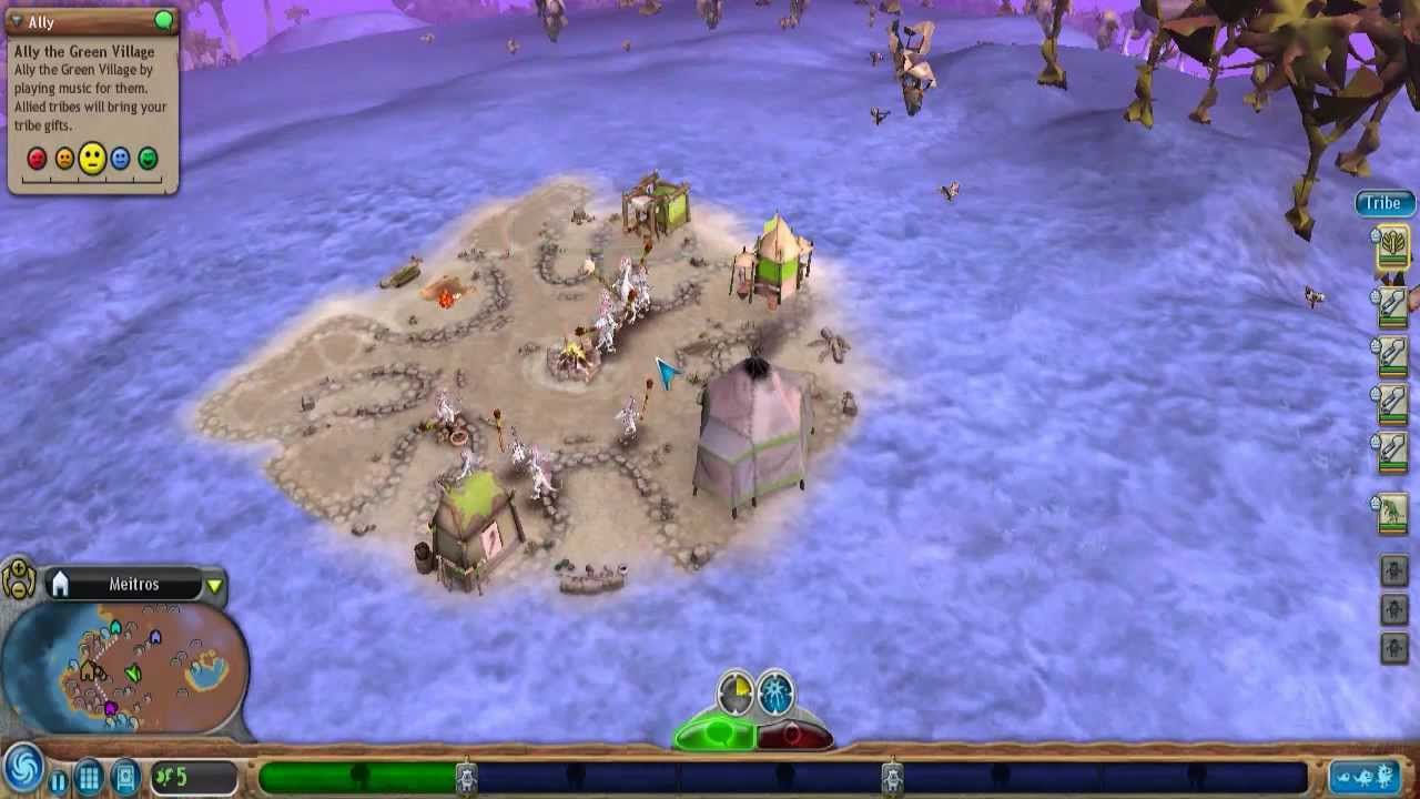 Let's Play SPORE | 0008 - Tribal Stage Begins - YouTube