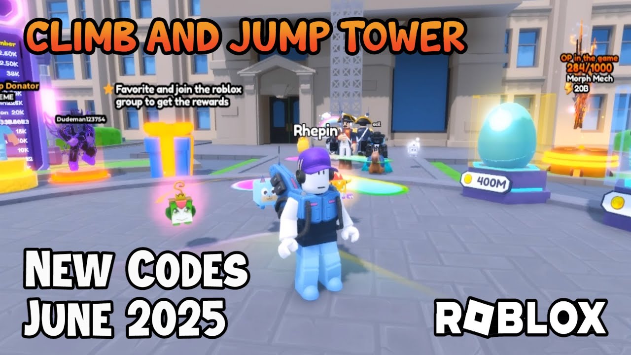 Roblox Climb and Jump Tower New Codes June 2025 - YouTube