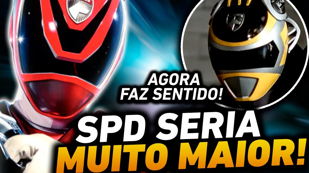 POWER RANGERS SPD PODERIA SER GIGANTE - MAS A DISNEY CORTOU! - YouTube
