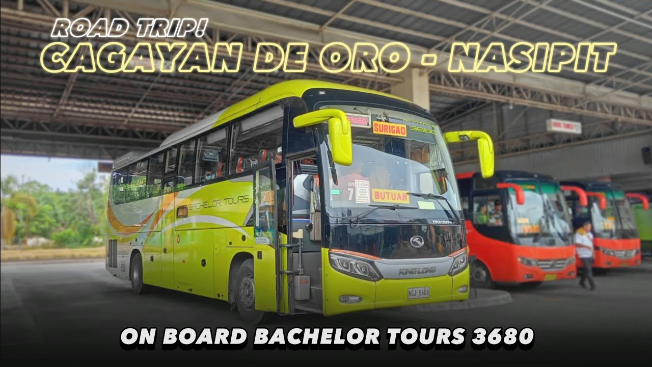 Cagayan De Oro - Nasipit | On board Bachelor Tours 3680 ...