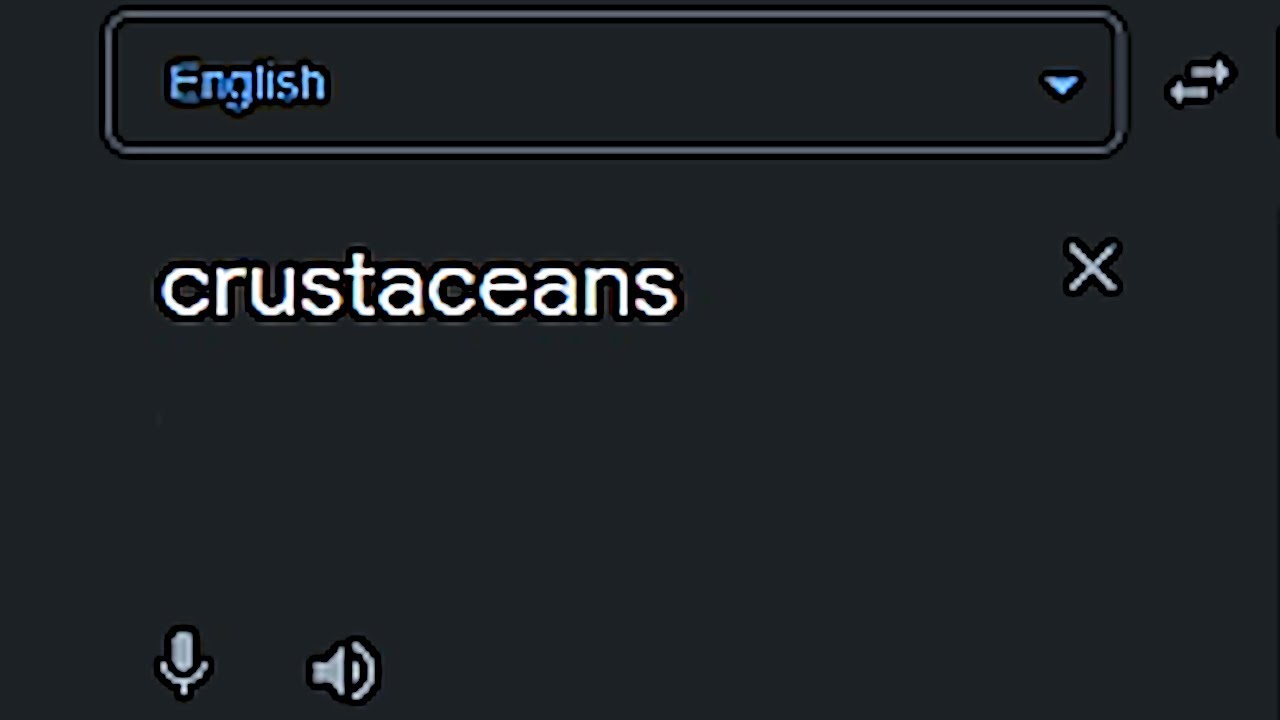 how to pronounce crustaceans! - YouTube