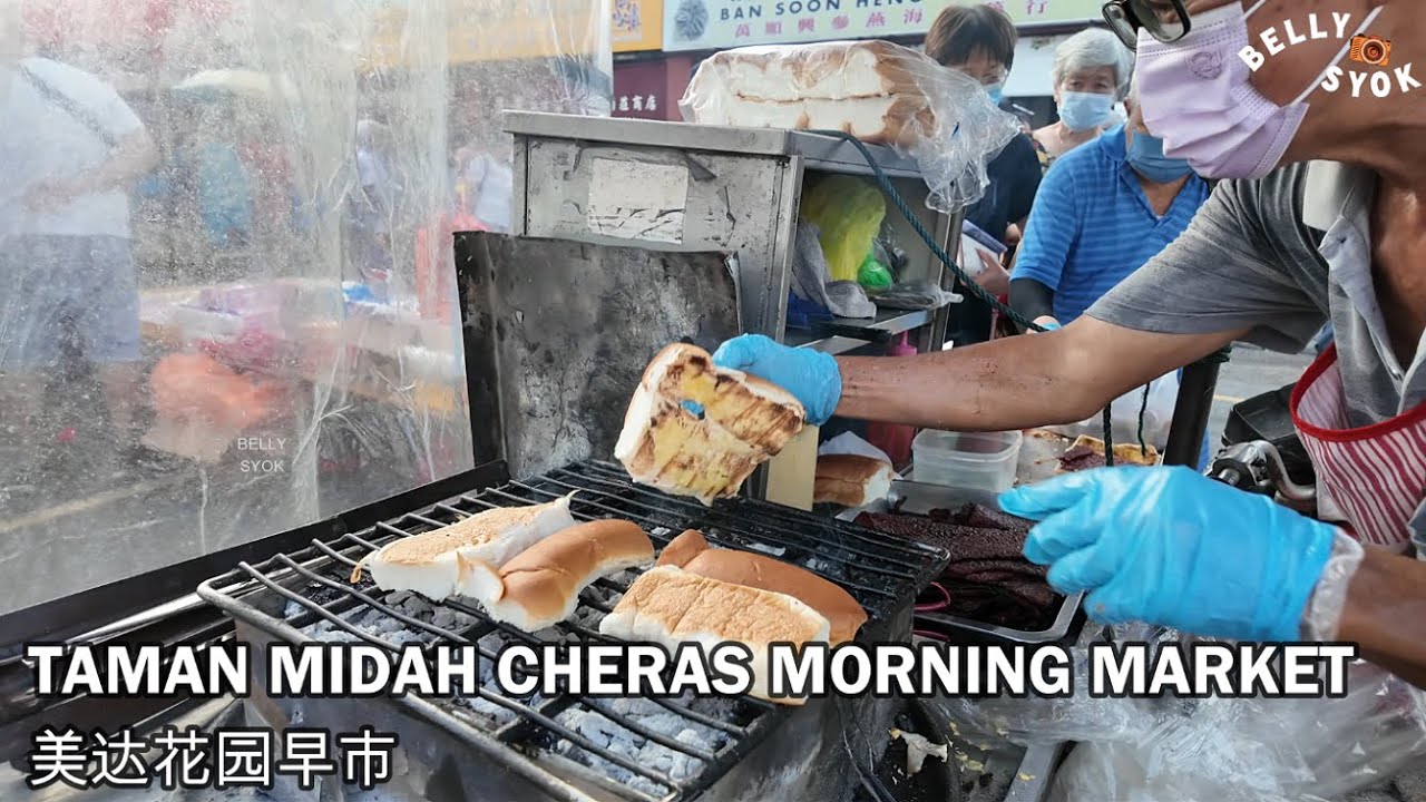 Taman Midah Cheras KL Morning Market | 美达花园早市 | Pasar Pagi Malaysia ...
