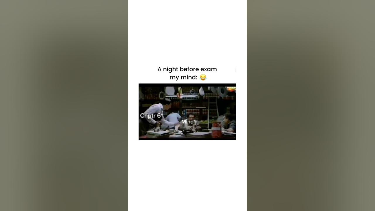 Day Before Exam YouTube day-before-exam-youtube