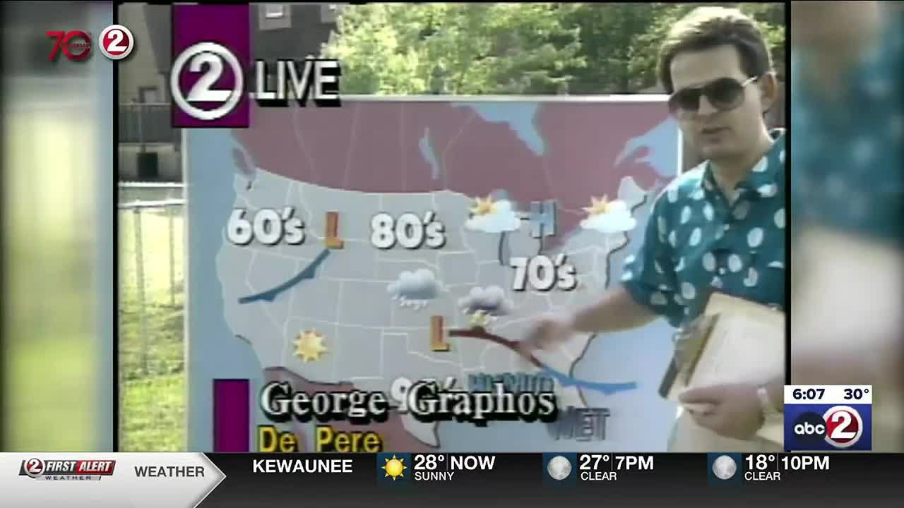 WBAY at 70: Chief Meteorologist George Graphos - YouTube