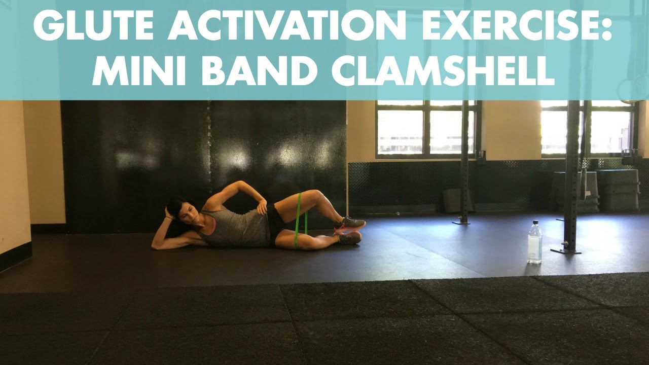 Glute Activation Exercise: Clamshells - YouTube
