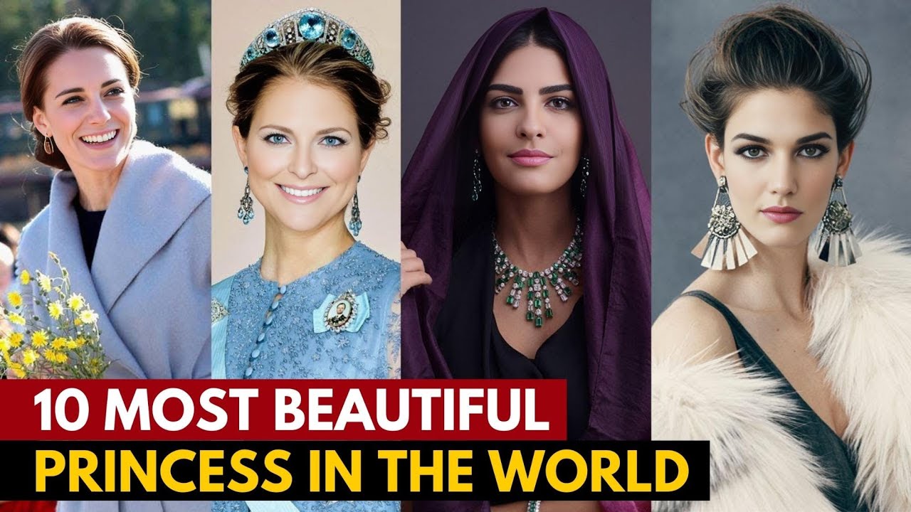 The Top 8 Most Beautiful Princesses In The World Youtube