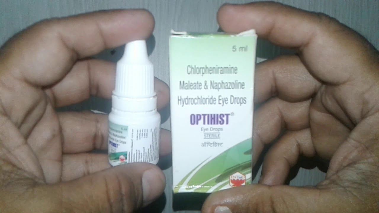 Optihist Eye Drops review in Hindi - YouTube