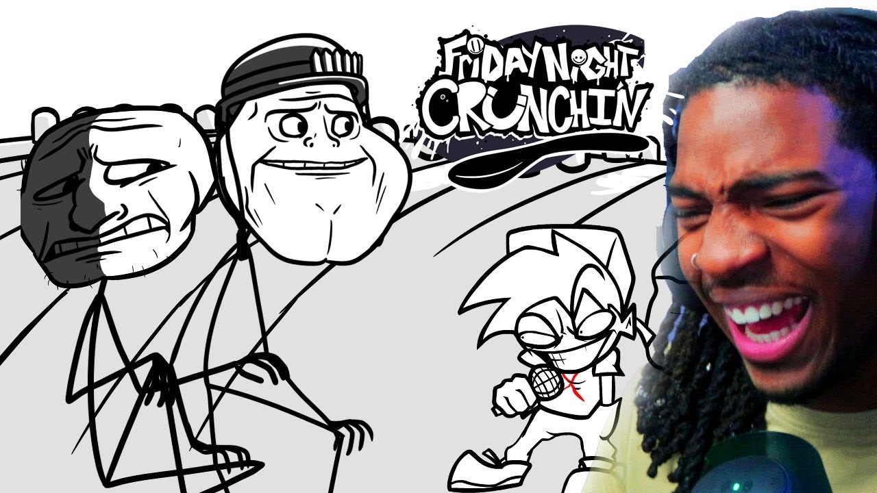 FNF CRUNCHIN IS BACK BUT SOMETHINGS OFF|| Friday Night funkin friday ...