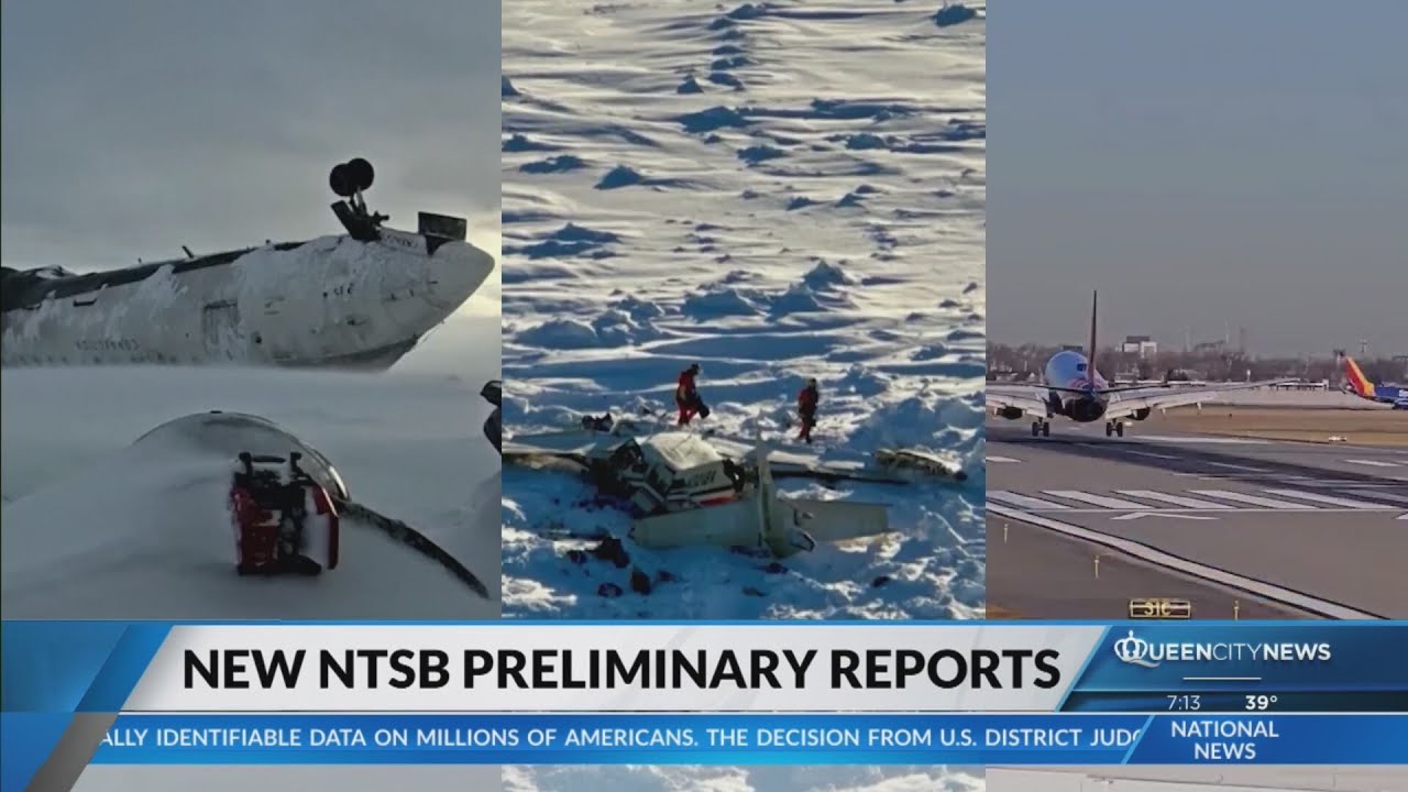 Here's a breakdown of the latest NTSB reports for recent crashes - YouTube