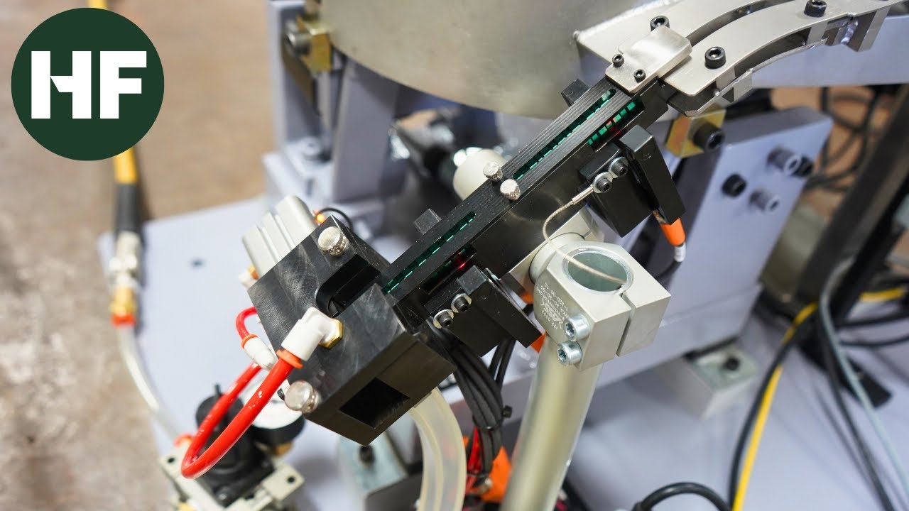 Vibratory Feeder for Automotive Clip Placement | 45 PPM System - YouTube