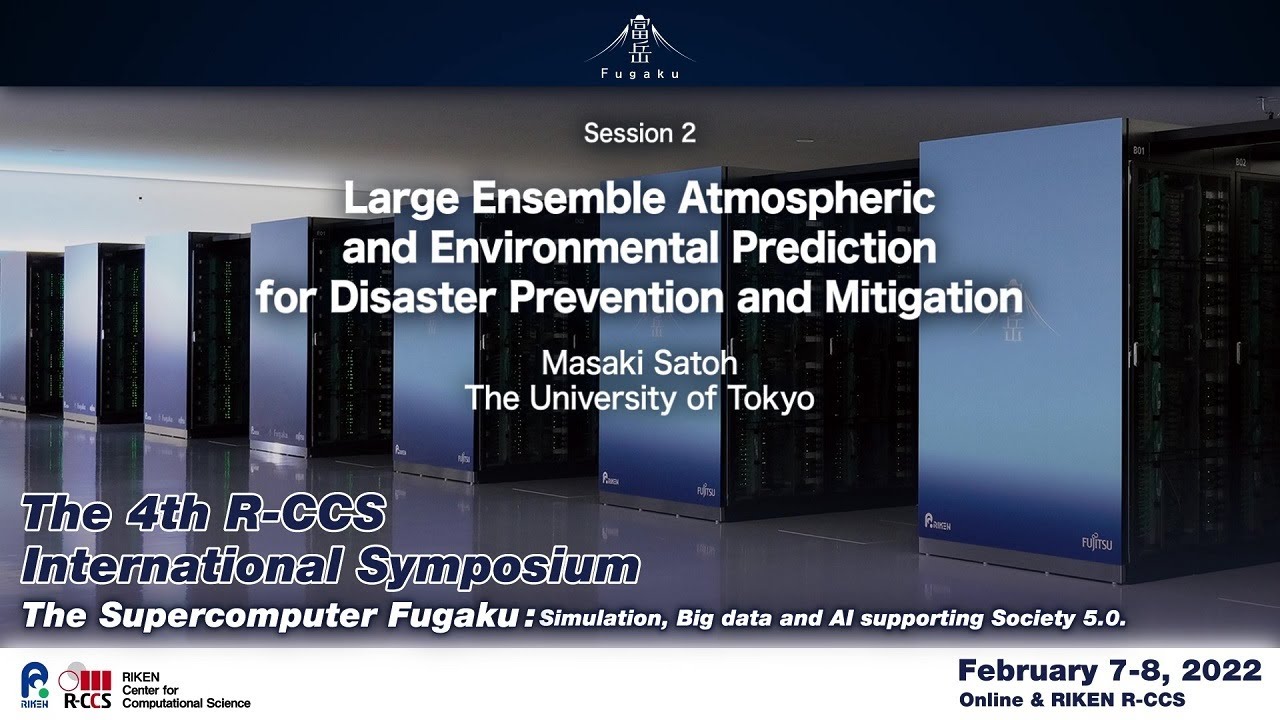 "Large Ensemble Atmospheric and Environmental Prediction for Disaster ...