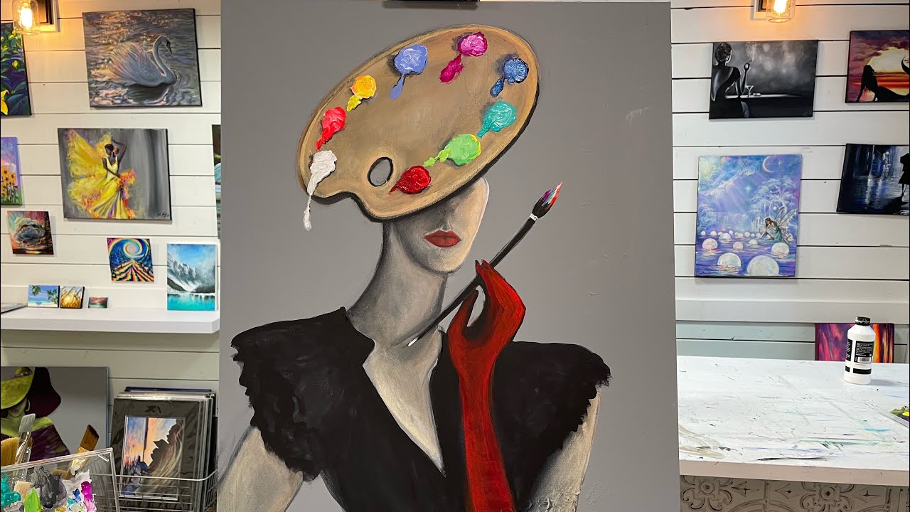 TIME LAPSE OF: “The Artist” - YouTube