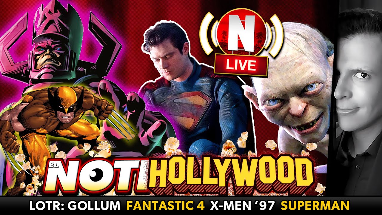 ¡Habemus GALACTUS en F4! Imagen de SUPERMAN ¿Película de GOLLUM? X-MEN ...
