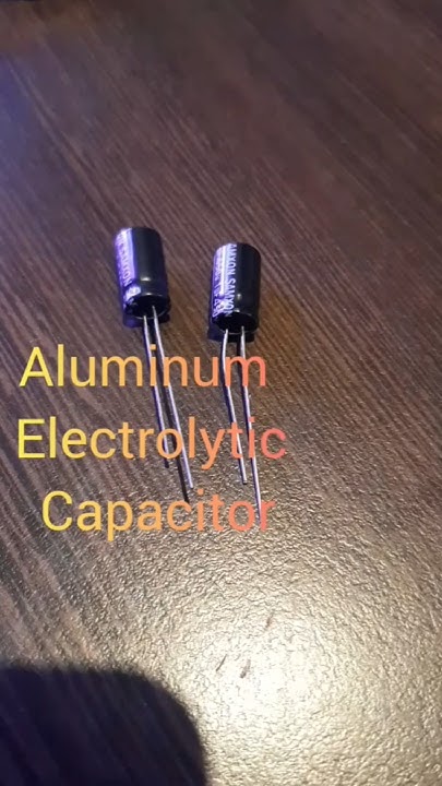1 min about Aluminum Electrolytic Capacitor #diy #electronics #arduino ...