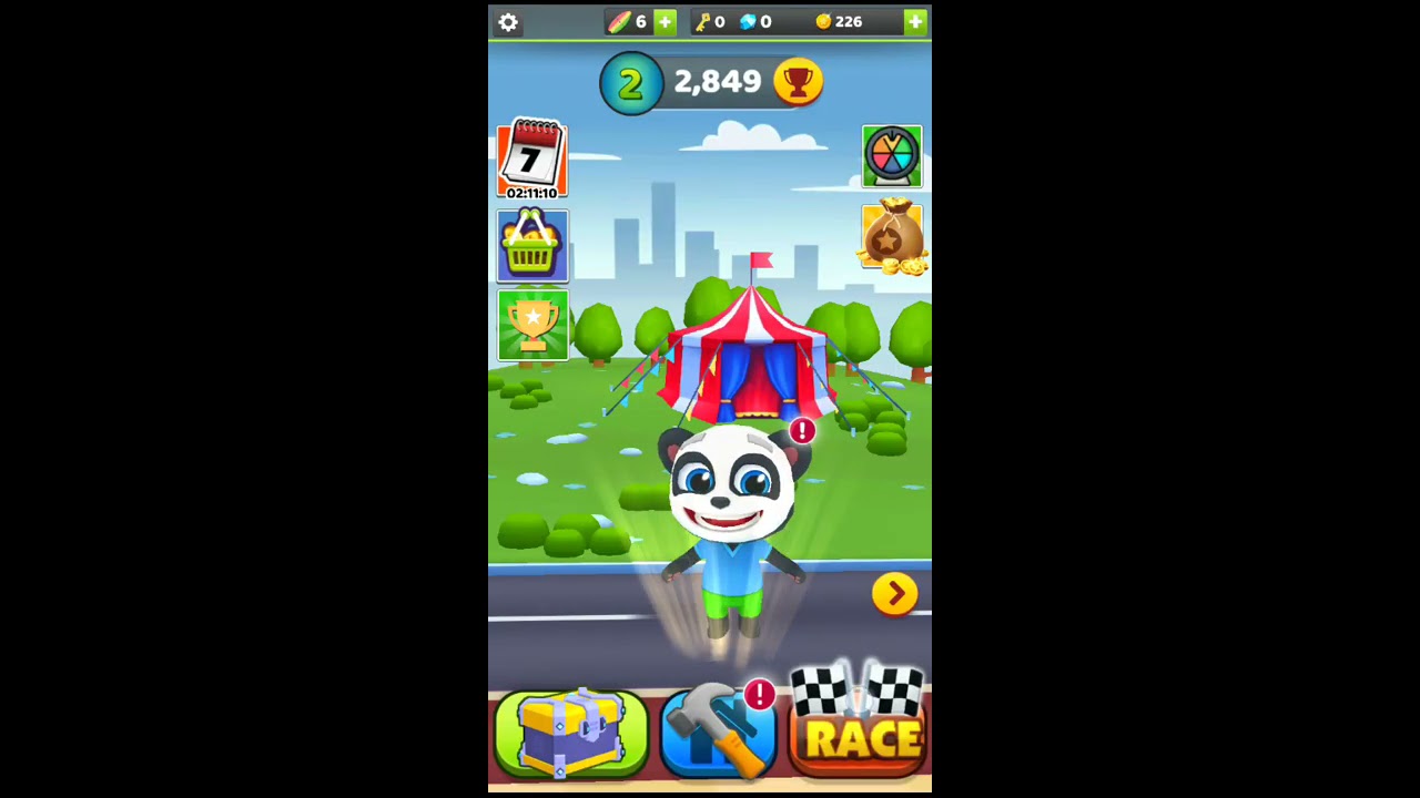 Panda Panda Run 3D games in English - YouTube