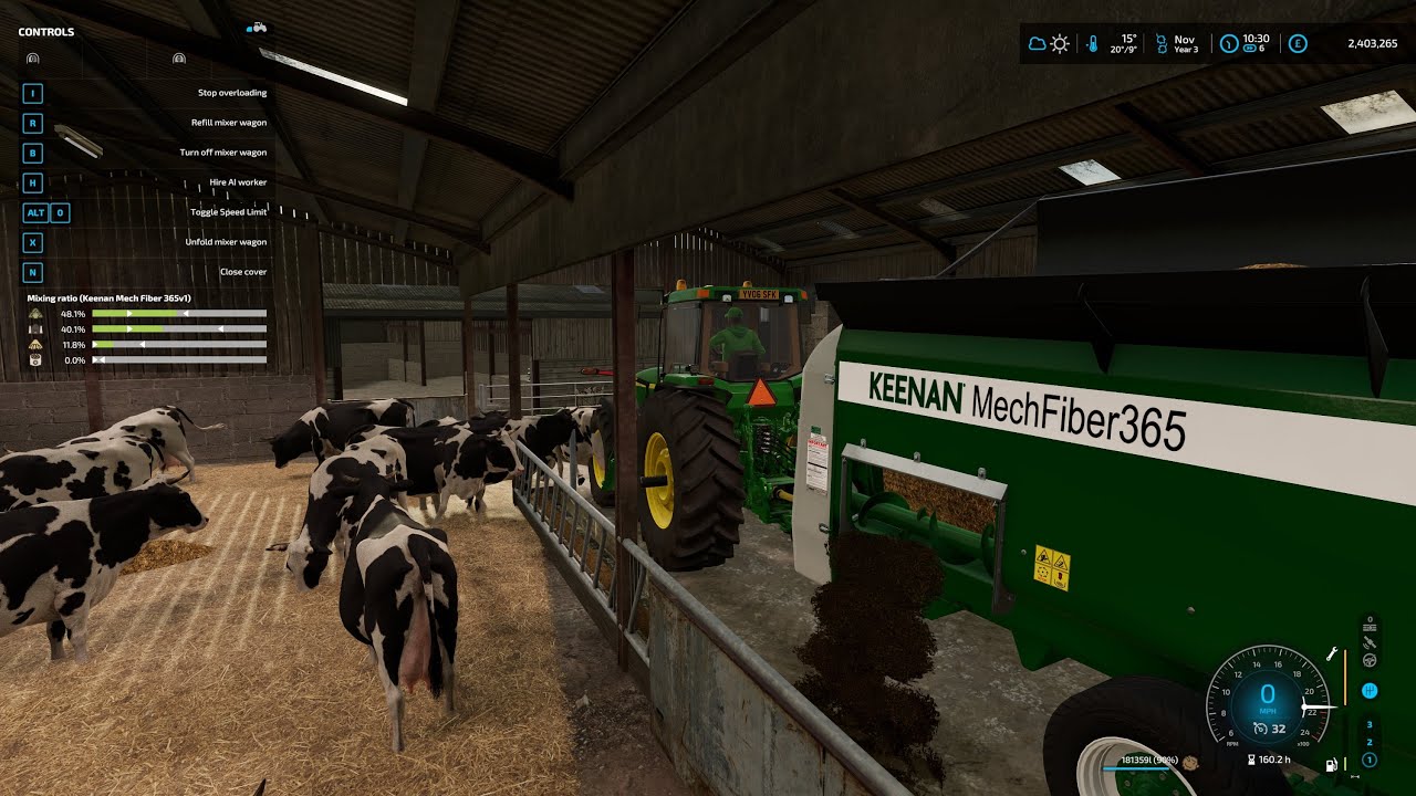 FS 22 Court Farm 50 (Seasons, Precision Farming) Feeding Animals, Loan ...