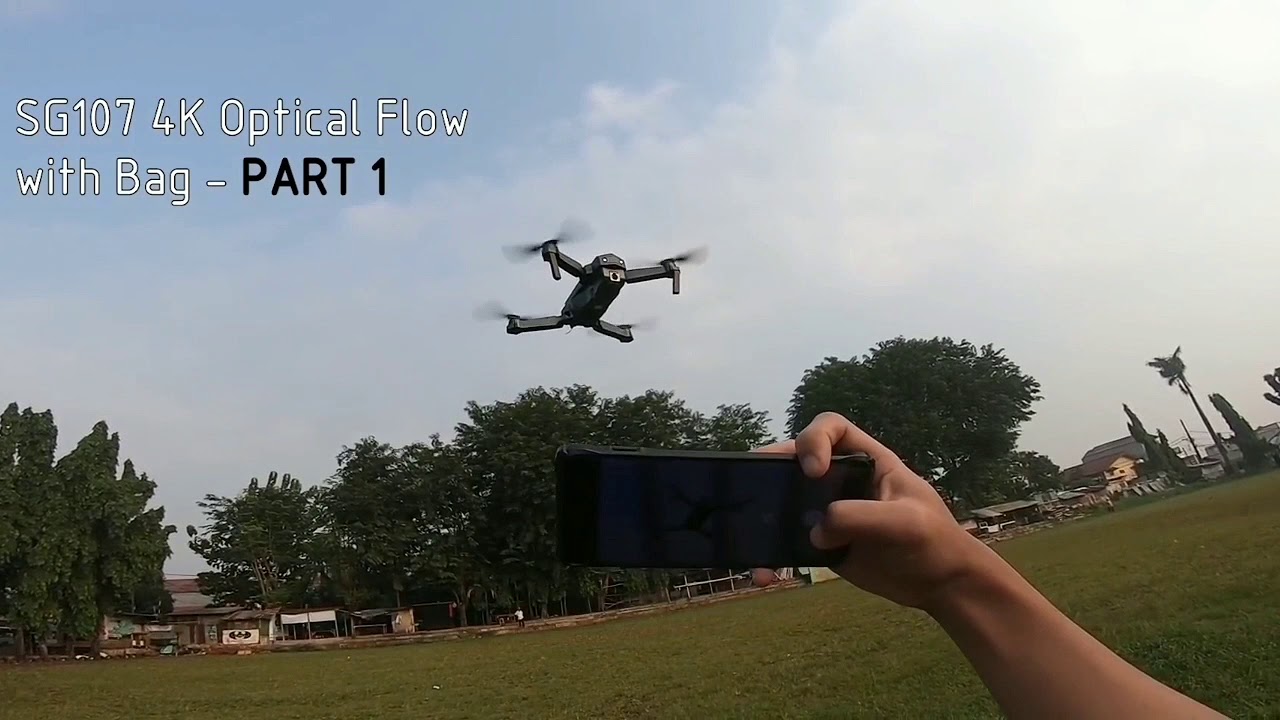 SG107 4K dual lens optical flow positioning quadcopter aerial camera ...