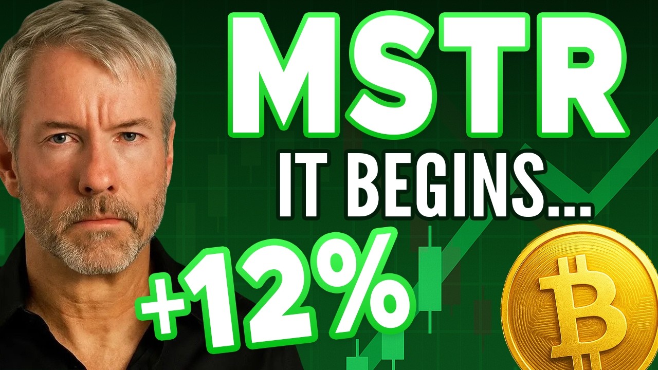 🚨 MSTR +12% — THE BEGINNING — DON'T MESS THIS UP - YouTube