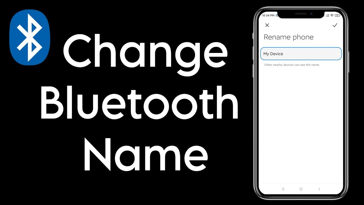 How To Change Bluetooth Name on Android - YouTube