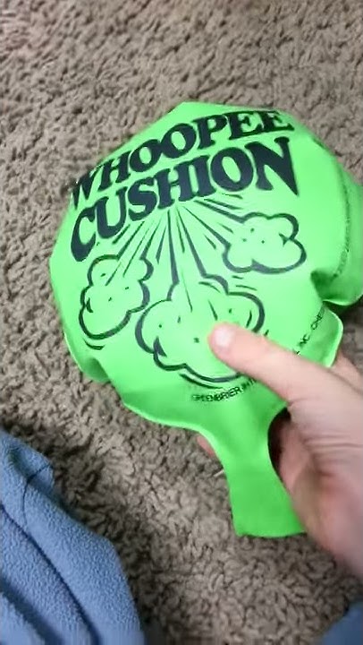 How to use whoopee cushion best way. - YouTube