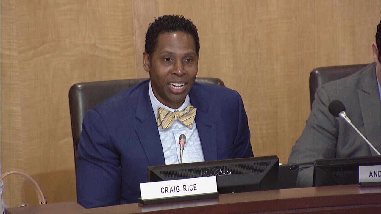 Comments from Councilmember Craig Rice on Bill 41-19, Tree Canopy Fees ...