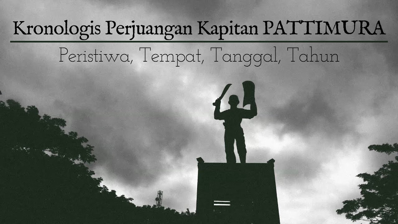 KAPITAN PATTIMURA (kronologis peristiwa, tanggal , Tahun) #Pattimura # ...