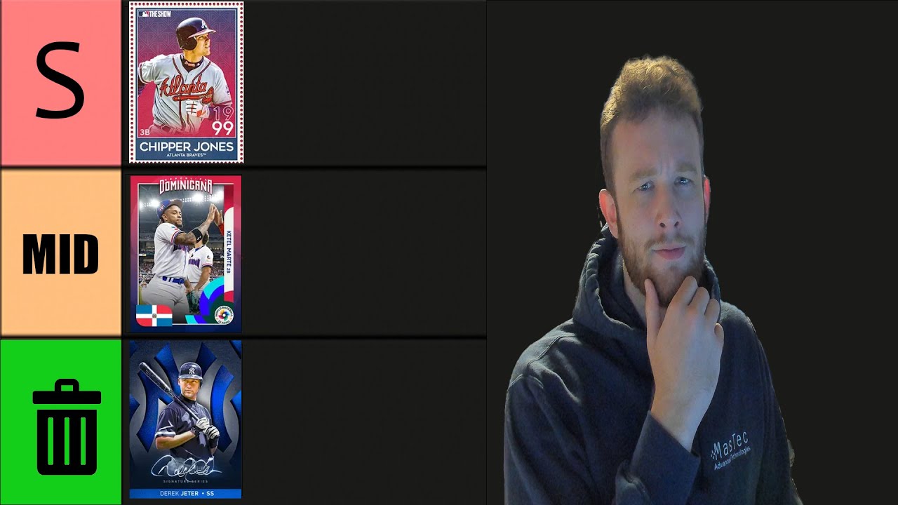 MLB THE SHOW 23 BEST DAY 1 INFIELDERS | TIER LIST AND RANKING - YouTube