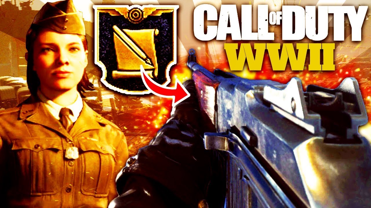 KG M-21 Contract in Call of Duty WW2 (KG M-21 vs BAR COD WW2) - YouTube