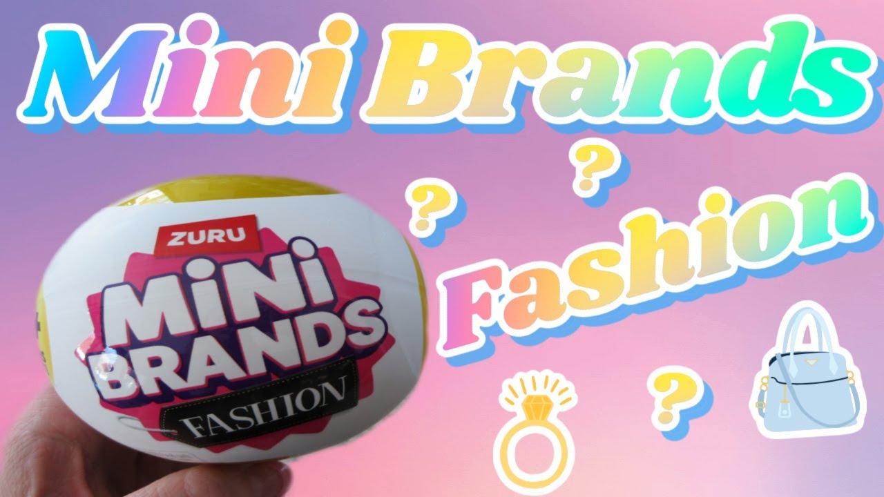 Opening Mini Brands Fashion | Series 3 Tiny Purses & Accessories - YouTube