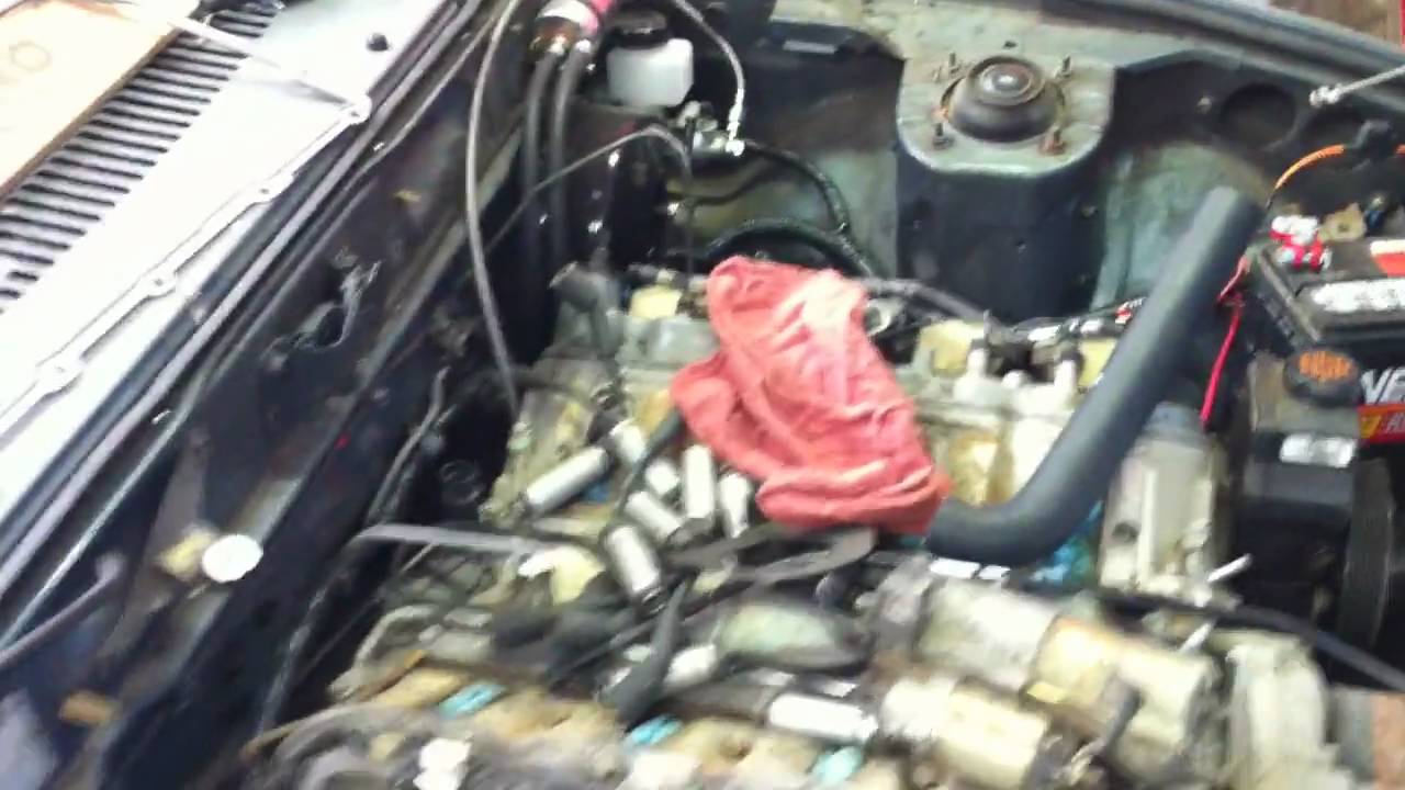 V8 LS1 into 1st generation Mazda RX7 - YouTube