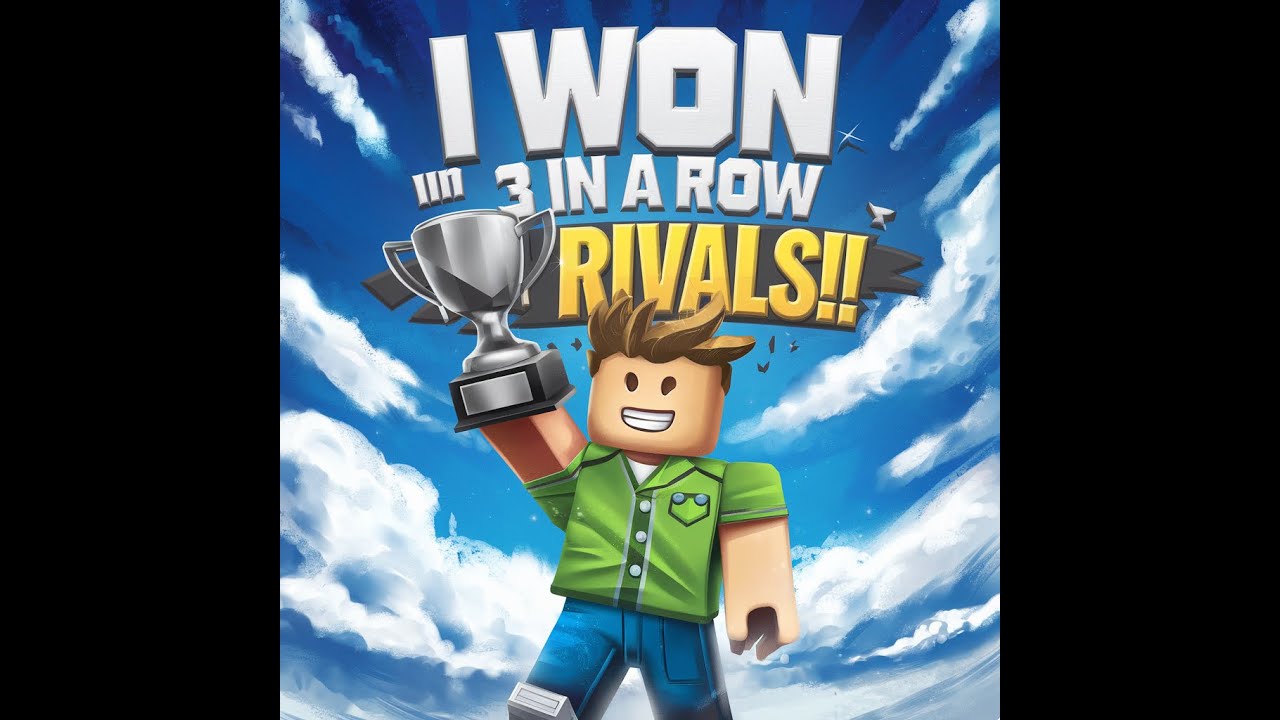 I won three matches in a row! #roblox #rivals #gaming #robloxgameplay ...