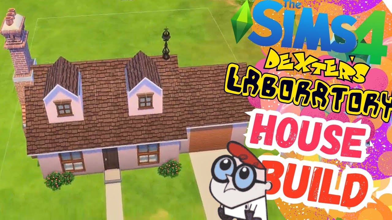 The Sims 4 - Dexter's Laboratory House Build - YouTube