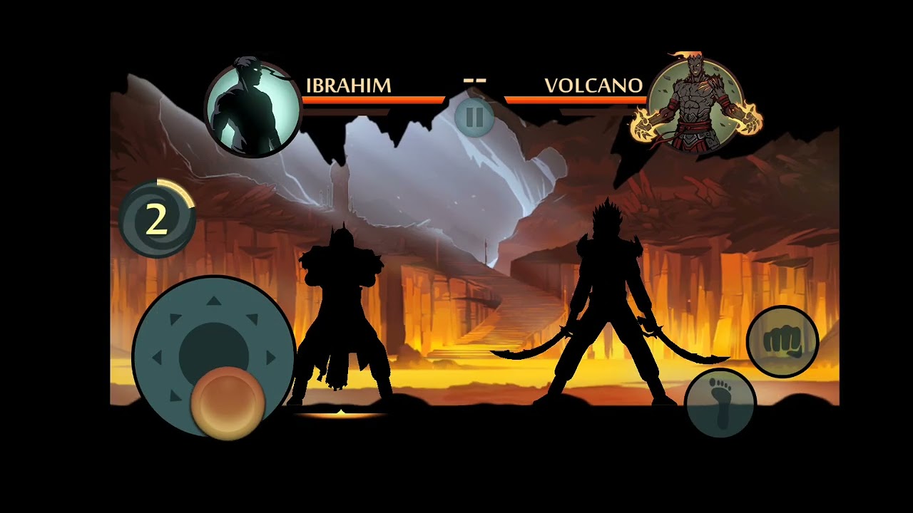Volcano Shadow Fight 2 Gameplay - YouTube