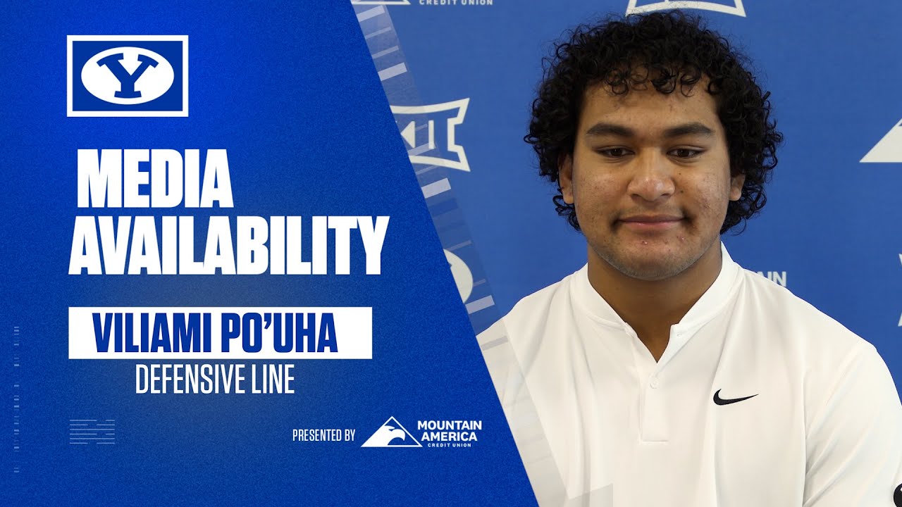 Viliami Po'uha | BYU Football | Media Availability | Cincinnati ...