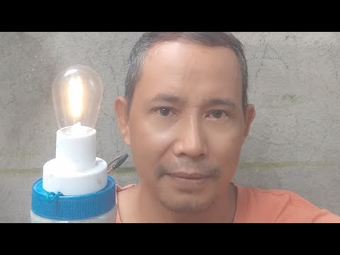 Do it yourself emergency light using copper and aluminum with chlorine