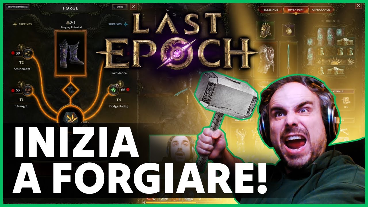 LAST EPOCH: COME INIZIARE A FORGIARE! - YouTube