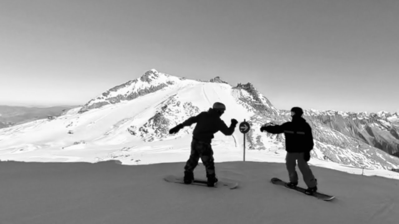 Snowboarding The Austrian Alps - YouTube
