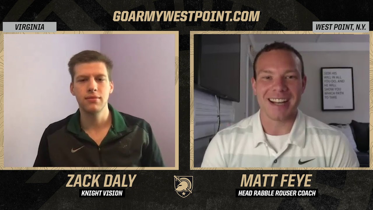 One-on-One with Matt Feye, Army Rabble Rousers Head Coach - YouTube