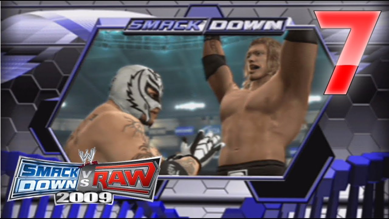 WWE SVR 2009 PSP | Rey Mysterio RTWM Part 7 | PAYBACK!!! - YouTube