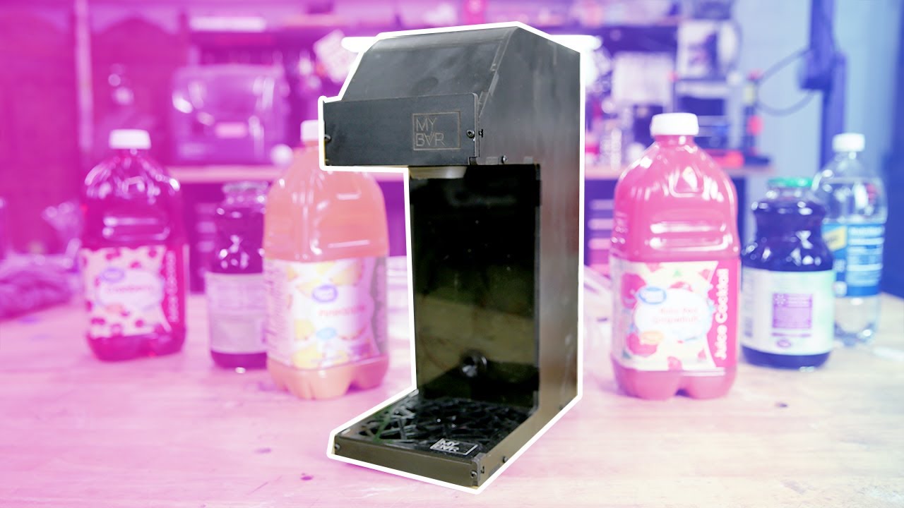 Quick Look: The Mybar Robotic Cocktail Mixer - YouTube