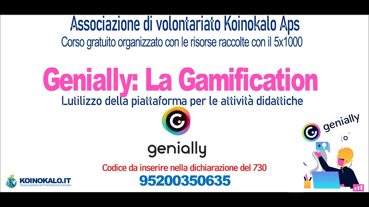 Corso Genially Lezione 03 La Gamification - YouTube